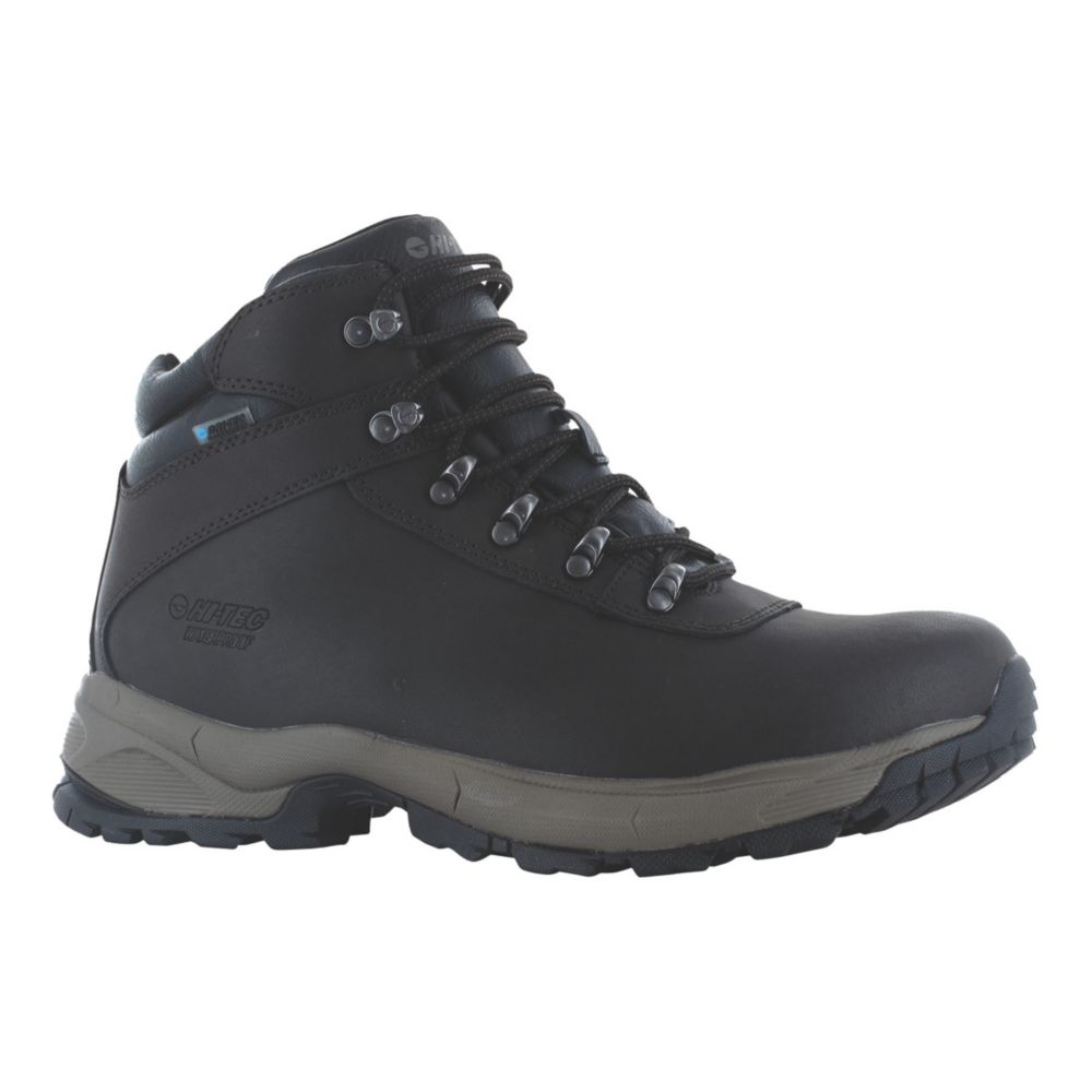 Hi-Tec Eurotrek Lite Size 16 Dark Brown Waterproof Non Safety Work ...
