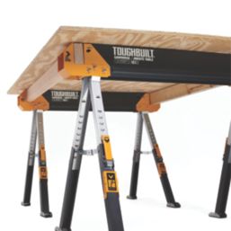Toughbuilt TB-C650-2 Sawhorse 900mm 2 Pack - Screwfix