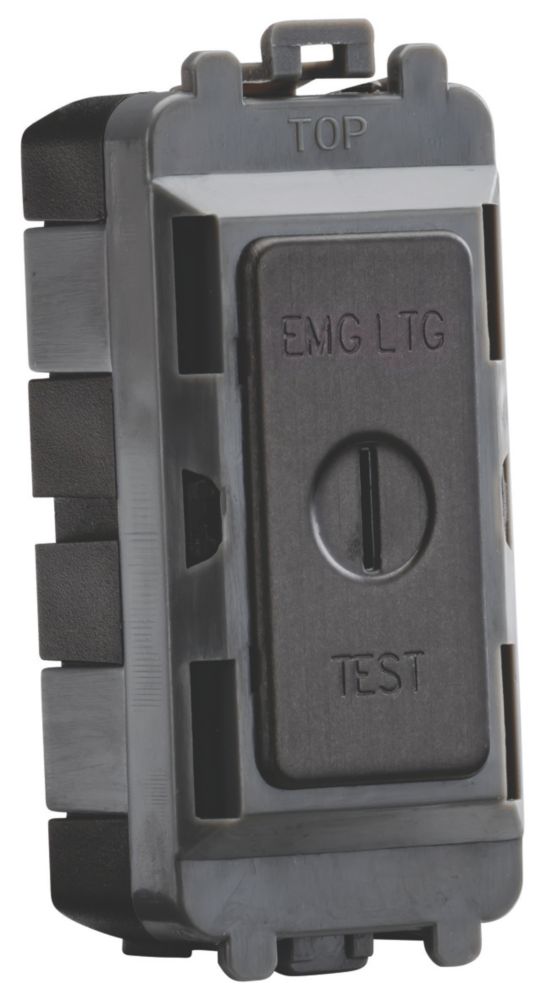 Knightsbridge 20AX Grid DP Emergency Lighting Test Key Switch Smoked ...