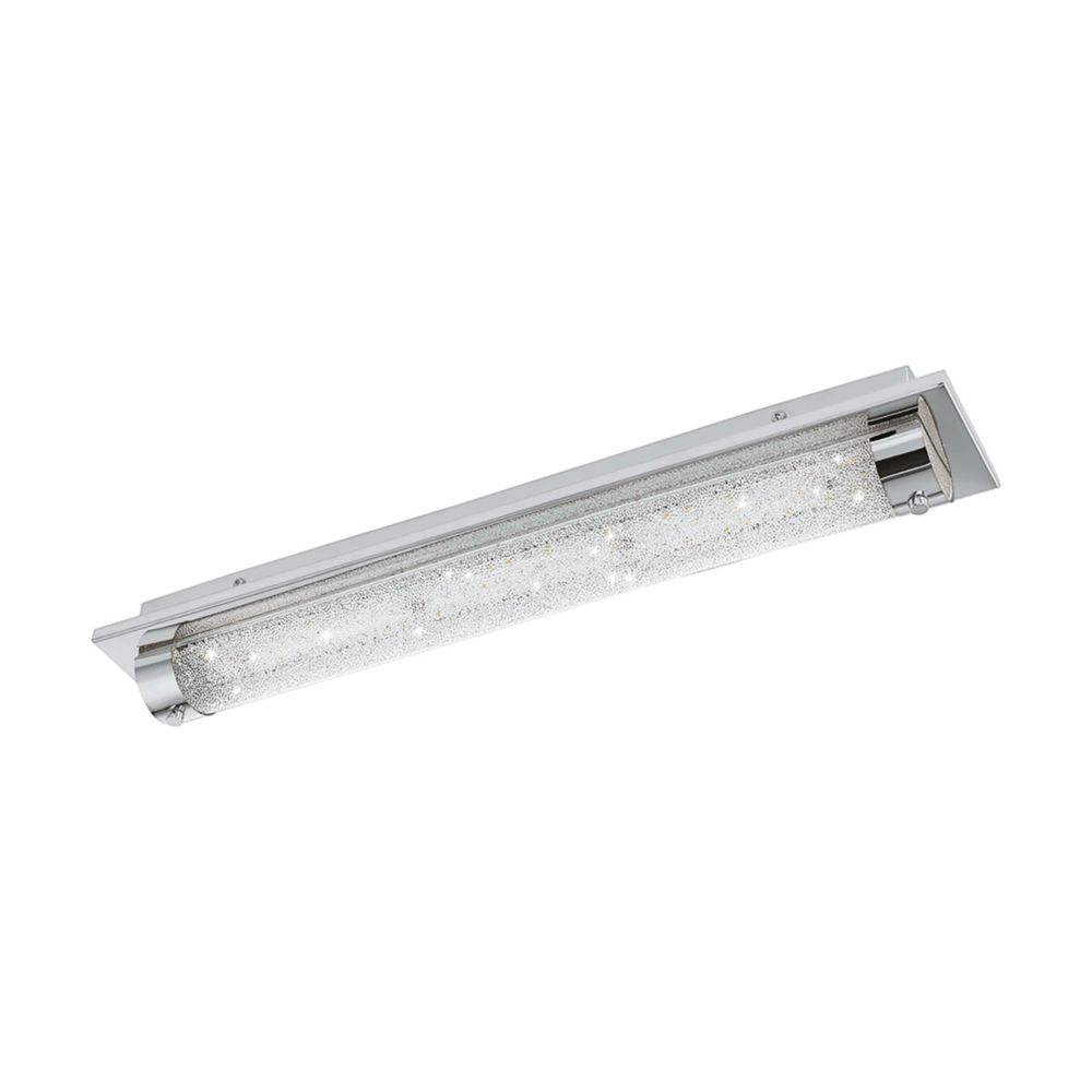 Eglo Tolorico LED Wall & Ceiling Light Silver 5W 2700lm - Screwfix