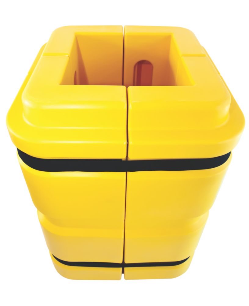 Addgards CP400 Column Protectors Yellow 400mm x 390mm - Screwfix