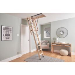 Werner Eco S Line 2.86m Loft Ladder Kit - Screwfix