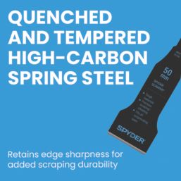 Spyder Silicone Scraper 2" - Screwfix