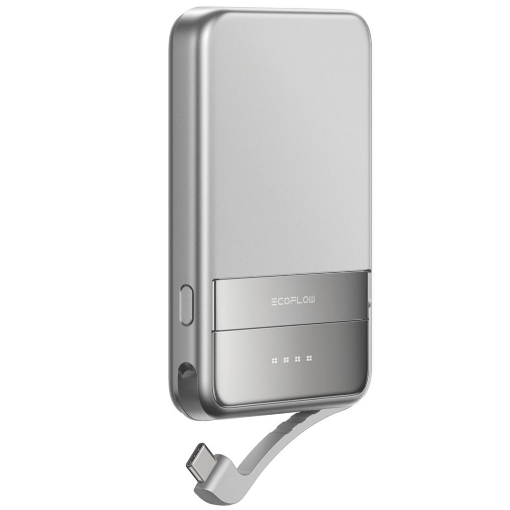Ecoflow Rapid 5000mAh Power Bank Silver - Screwfix