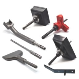 Armeg Tri-Cut EBS Back-Box & Wall Chasing Installation Kit 7 Pcs - Screwfix