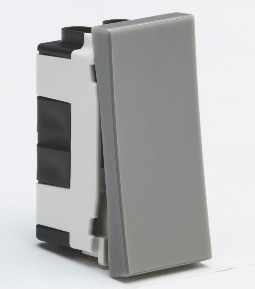 Knightsbridge 20AX Modular Intermediate Switch Grey - Screwfix