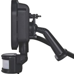 Luceco Castra Outdoor LED Floodlight With PIR Sensor Black 10W 1200lm ...