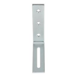 Essentials Adjustable Corner Brackets Silver 80mm x 80mm x 20mm 10 Pack ...