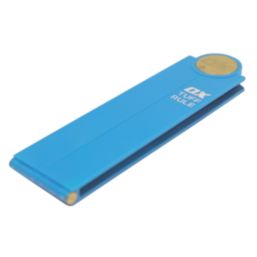 OX Pro Tuff (Cyan) Foldable Ruler 600mm - Screwfix