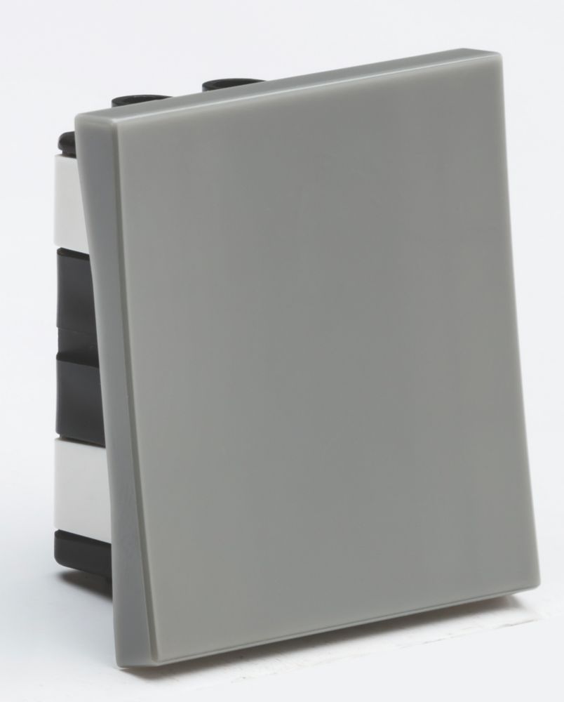 Knightsbridge 20AX Modular Intermediate Switch Grey - Screwfix