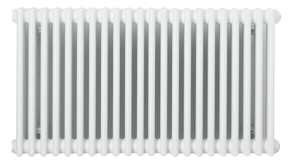 Acova 600mm x 1042mm 3400BTU White Horizontal 2 Column Radiator - Screwfix