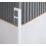 Diall 10mm Straight PVC Tile Trim White 2.5m - Screwfix