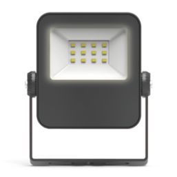 4lite Outdoor LED Floodlight Black 10W 1050lm - Screwfix