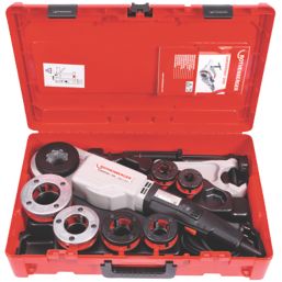 Rothenberger 71258 1010W Electric Hand-Held Pipe Threader 220V - Screwfix