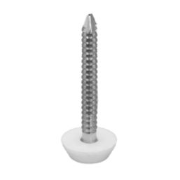 FloPlast Pins White Head A4 Stainless Steel Shank 2mm x 30mm 250 Pack ...