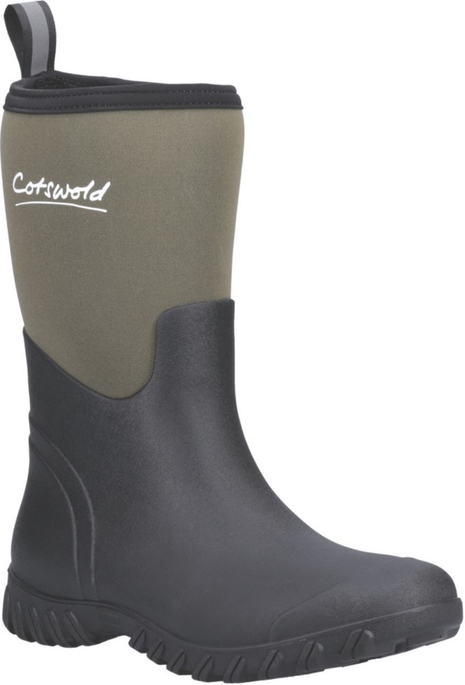 Cotswold Ashmead Size 4 Womens Green Non Safety Wellies - Screwfix