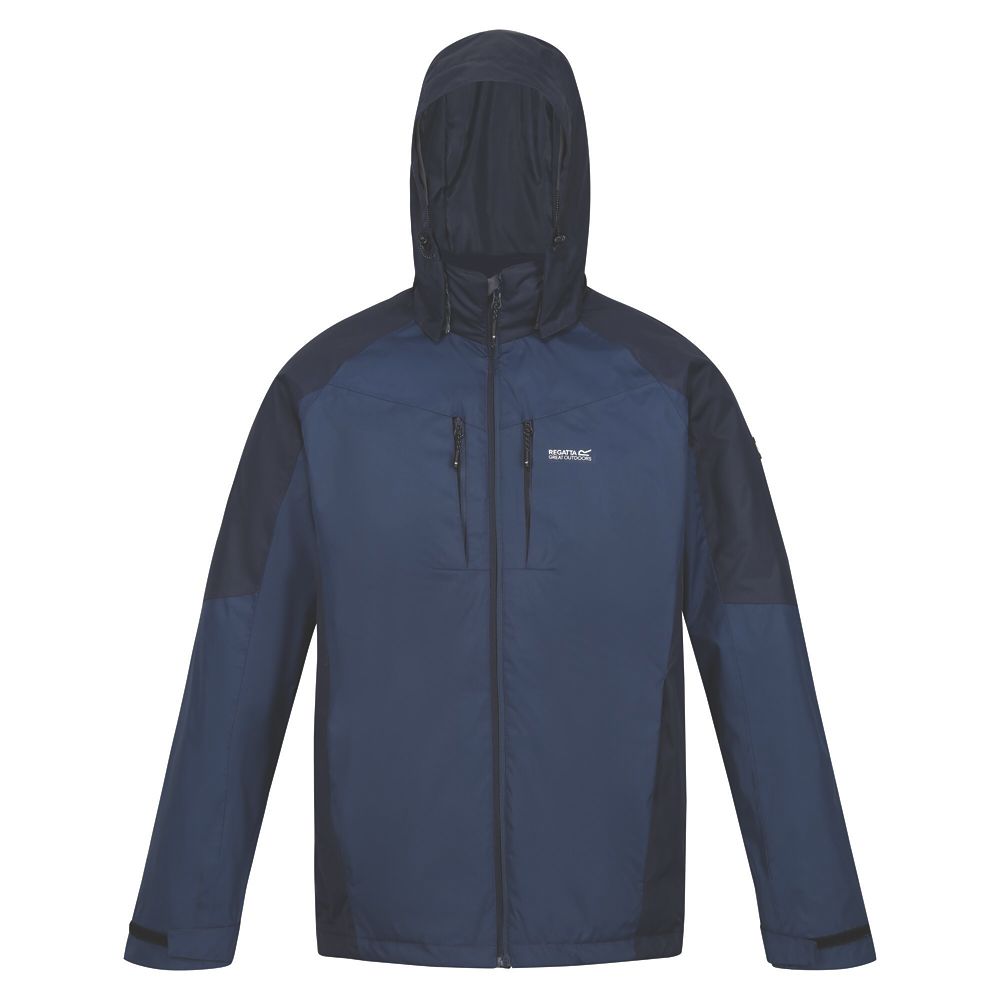 Regatta Winter Calderdale Waterproof Jacket Admiral / Navy XX Large 47 ...