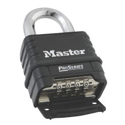 Master Lock ProSeries Weatherproof Combination Padlock Black 60mm ...