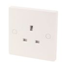 White 1 Gang Plug Sockets | Switches & Sockets | Screwfix