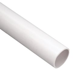 FloPlast Overflow Pipe White 21.5mm x 3m - Screwfix
