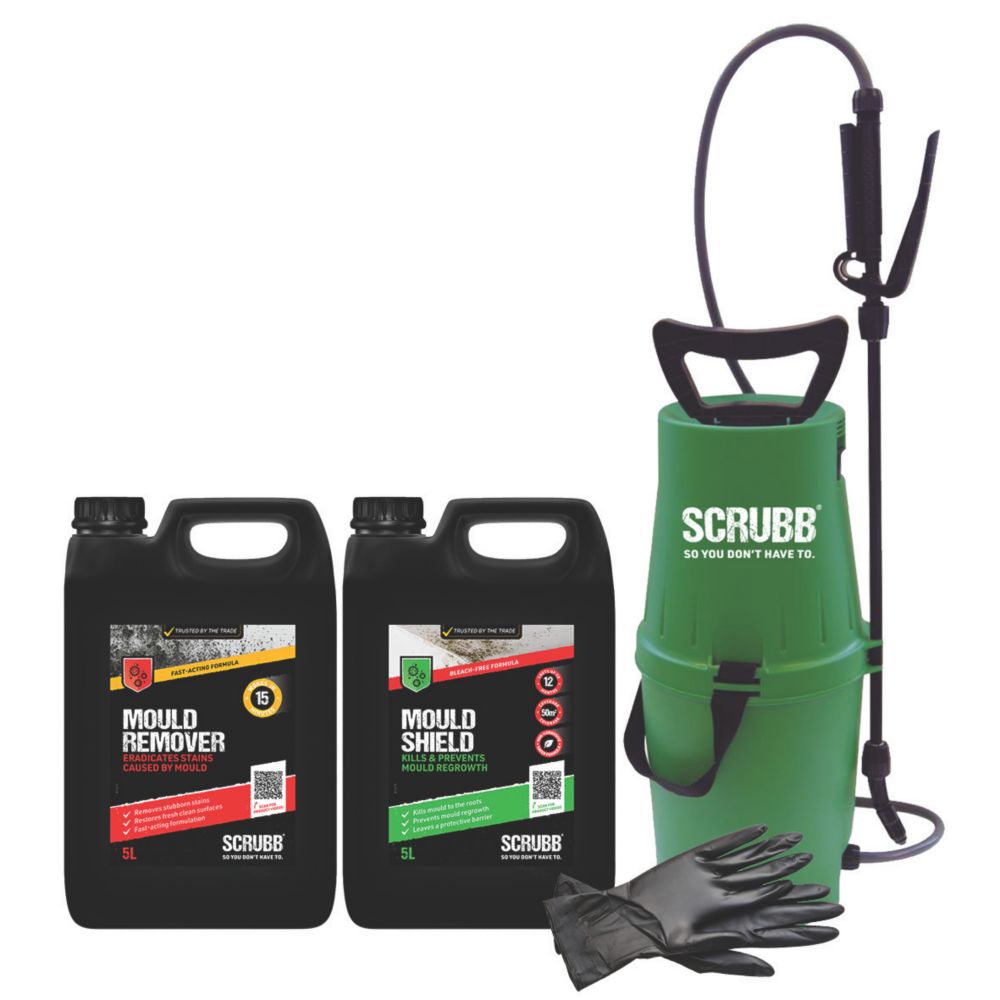 Scrubb Mould Removal Kit - Screwfix