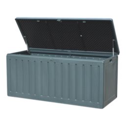 Essentials Catria 490Ltr 5' x 2' (Nominal) Plastic Garden Storage Box ...