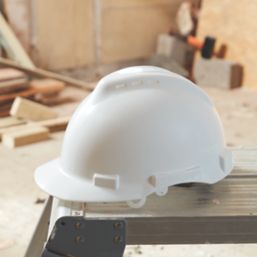 Site Hard Hat White - Screwfix