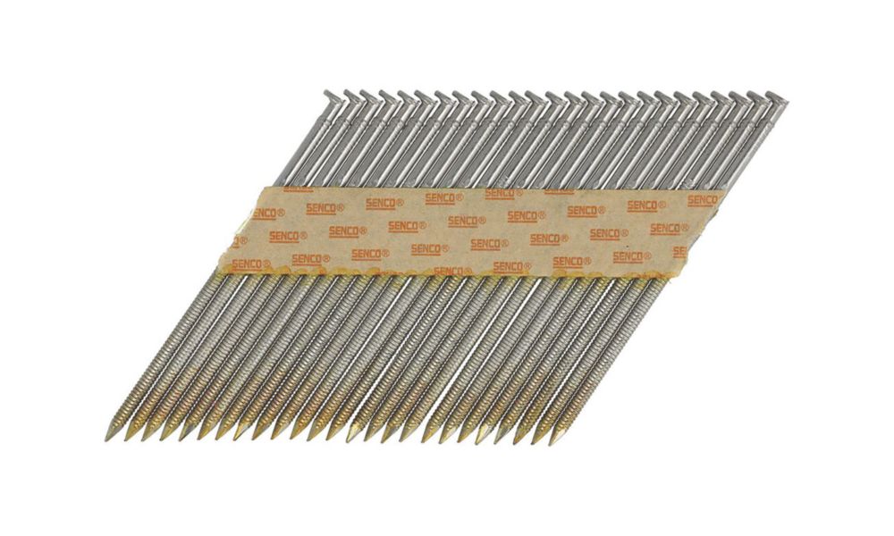 Senco Stainless Steel Strip Nails 2.8mm x 50mm 2000 Pack - Screwfix