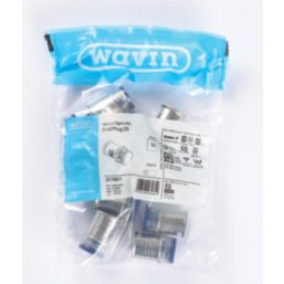 Wavin Tigris K5 Multi-Layer Composite Press-Fit End Caps 25mm 10 Pack ...