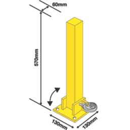 Maypole Security Post 0.49m - Screwfix