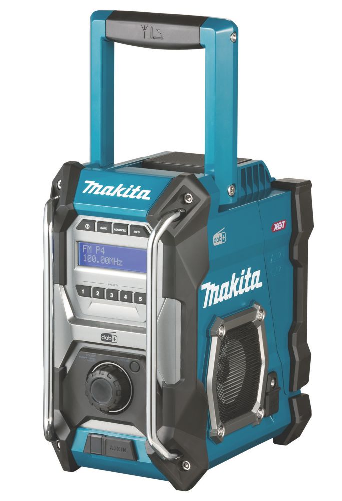 Makita MR003GZ 230V or 12/18/40V DAB+ / FM Site Radio | Radios ...