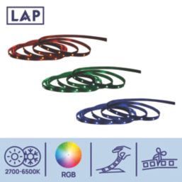 LAP 5m LED Strip Light 19W 2200lm - Screwfix