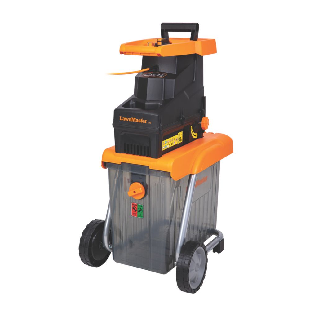 LawnMaster SDS2810-01 2800W 190kg/hr Quiet Garden Shredder 240V - Screwfix