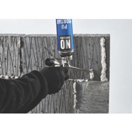 No Nonsense Polyurethane Mortar Foam Gun Grade Yellow 750ml - Screwfix