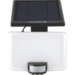 Luceco Outdoor LED Solar-Powered Floodlight with Detachable Panel With ...