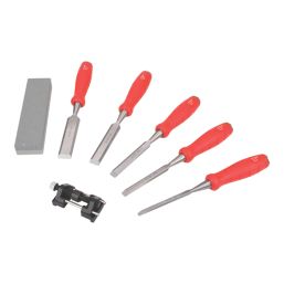 Forge Steel Wood Chisel Set 5 Pieces - Screwfix