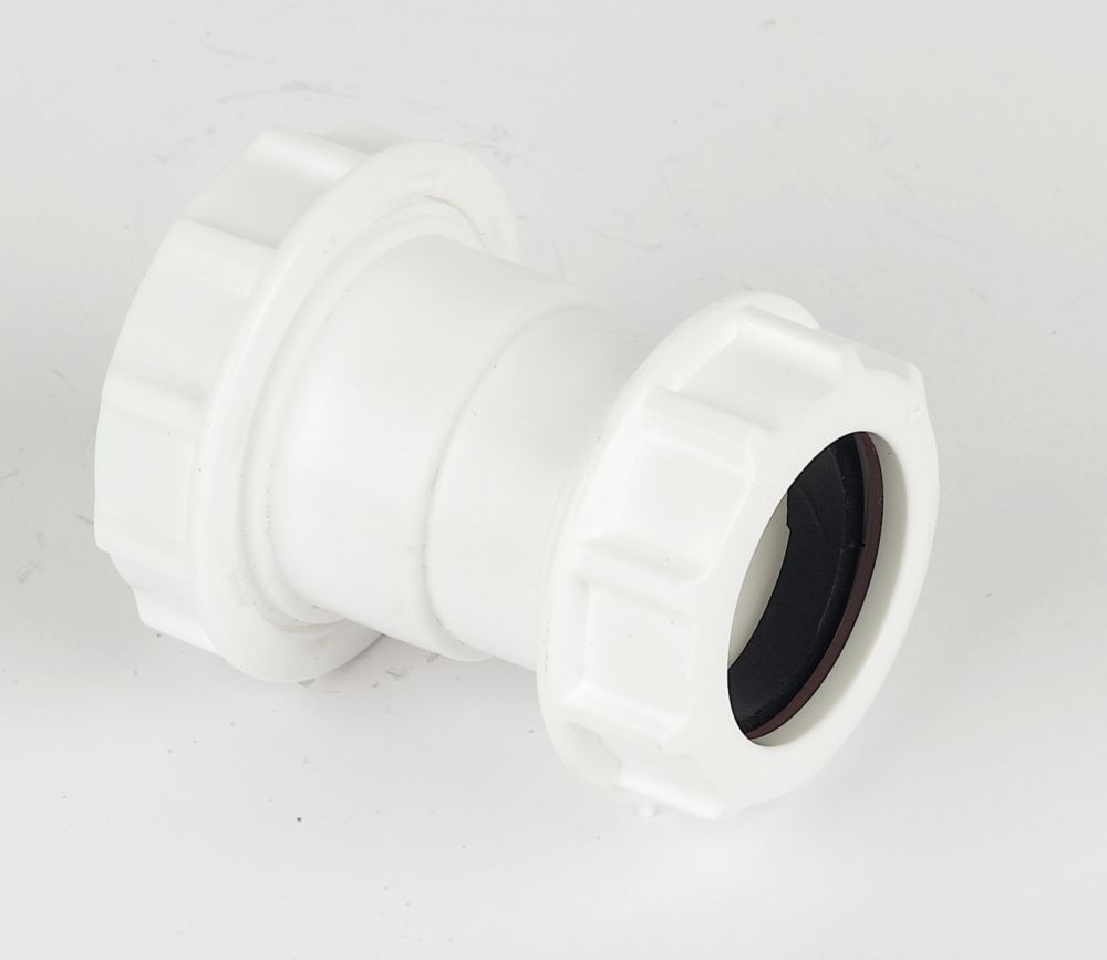 FloPlast WC38 Universal Compression Waste Reducer White 40mm x 32mm ...