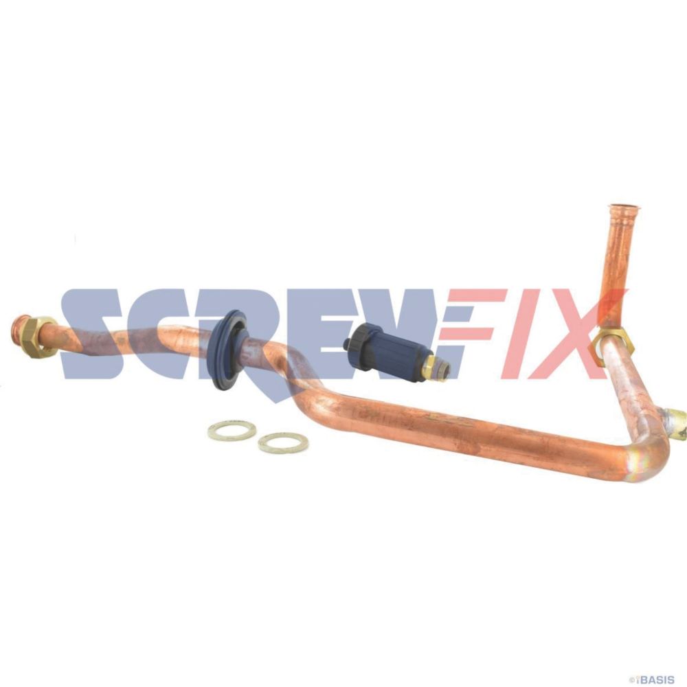 Worcester Bosch 87107353580 FLOW PIPE - Screwfix