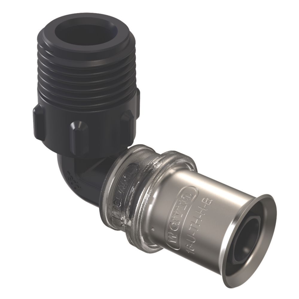 Wavin Tigris Multi-Layer Composite Press-Fit Adapting 90° BSP Male ...