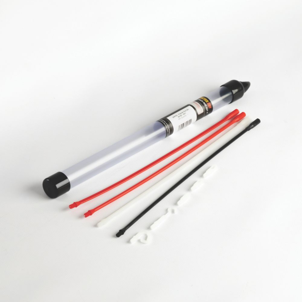 Super Rod 28mm Mixed Cable Routing Rod Set 1.32m 9 Pack - Screwfix