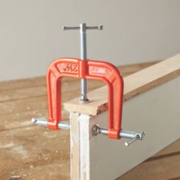 Forge Steel 3-Way G-Clamp 2.5" (60mm) - Screwfix