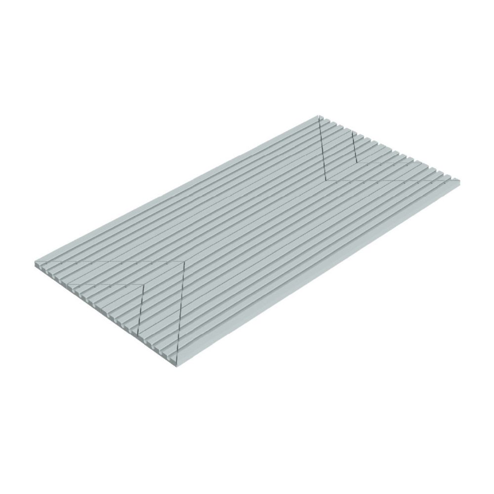 Warmup VLo Ultra-12 Underfloor Heating Straight Service Panel 1200mm x ...