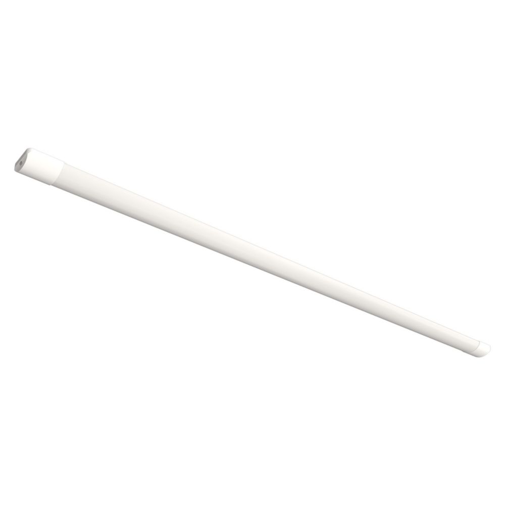4lite Advantage Single 5ft LED Batten Light 48W 6100lm 220-240V - Screwfix