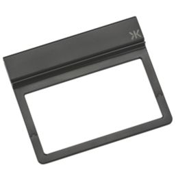 Knightsbridge 2GPHBK 2-Gang Phone Holder Black - Screwfix