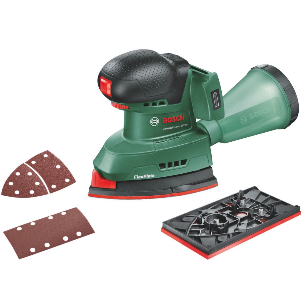 Bosch UniversalSander 18V-10 18V Li-Ion Power for All Cordless Sander ...