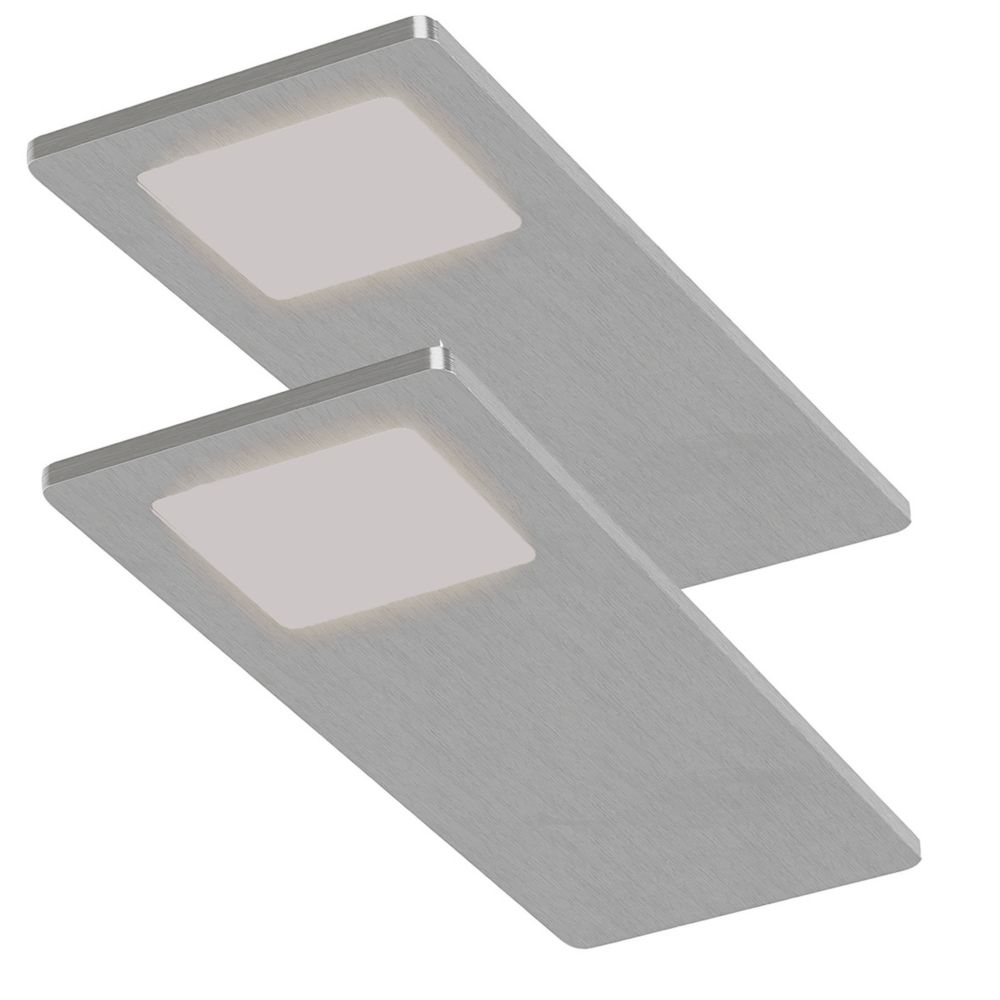 Sensio Astro Pro Rectangular LED Under Cabinet Lights Aluminium 9.6W ...