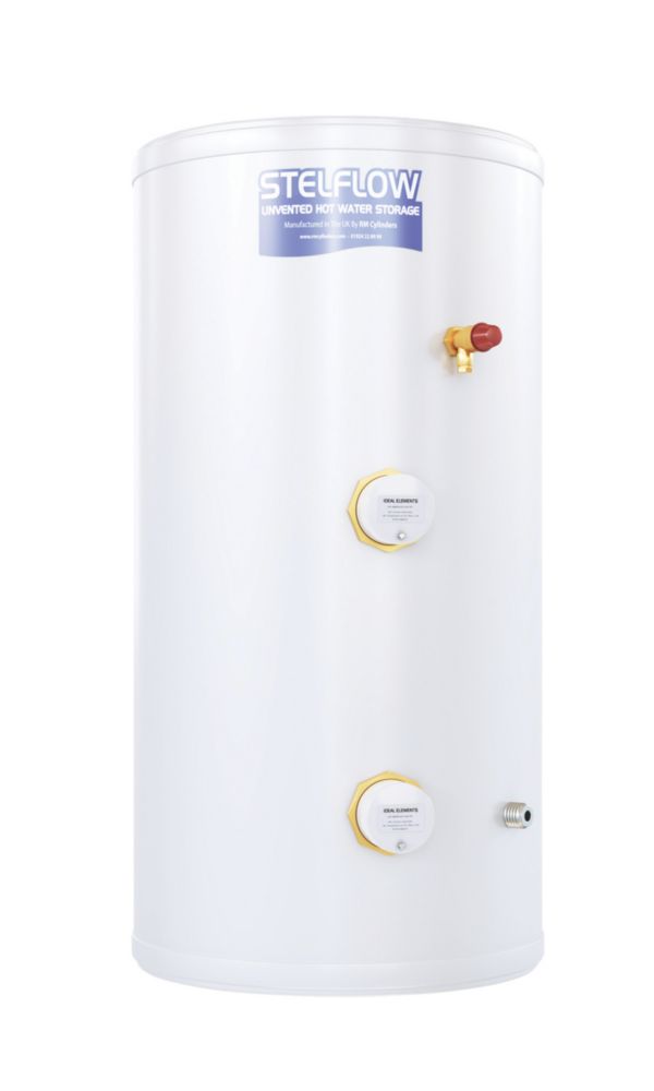 RM Cylinders Stelflow Direct Unvented Cylinder 150Ltr - Screwfix