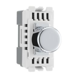 British General Nexus Grid 2-Way LED Grid Dimmer Switch Polished Chrome ...