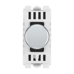 British General Nexus Grid 2-Way LED Grid Dimmer Switch Polished Chrome ...