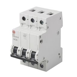 Wylex 50A TP Type B 3-Phase MCB - Screwfix